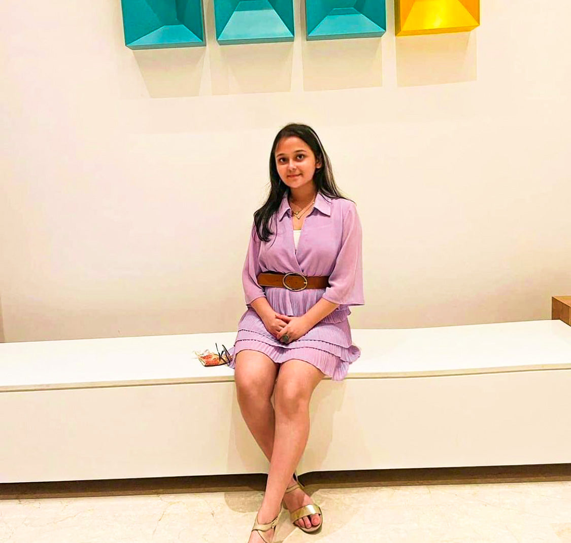 Client Nelova In Our V Neck Ruffle Pleated Dress – Made For Her Label