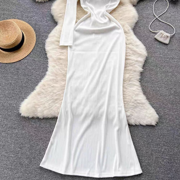 Soneya One Sleeve Dress - Made For Her Label