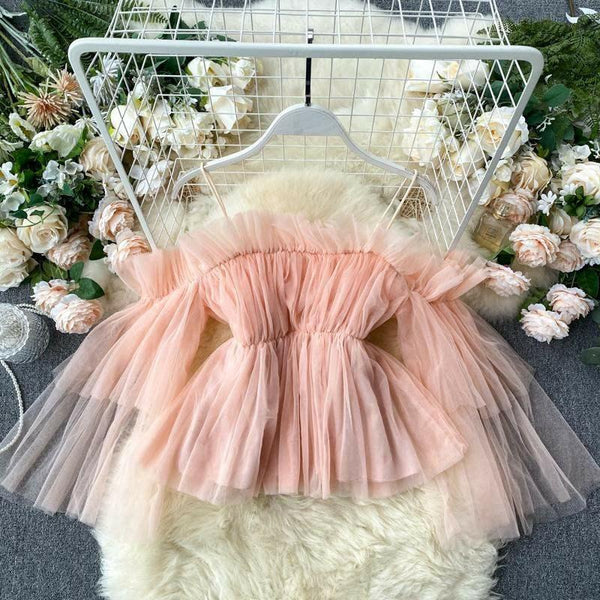 Mehak Sethi In Our Martina Mesh Flare Sleeve Top - Made For Her Label